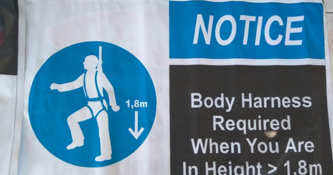 √ K3 Konstruksi PT. Niaga Artha Chemcons Visual Flexy ~ SAFETY SIGN ...