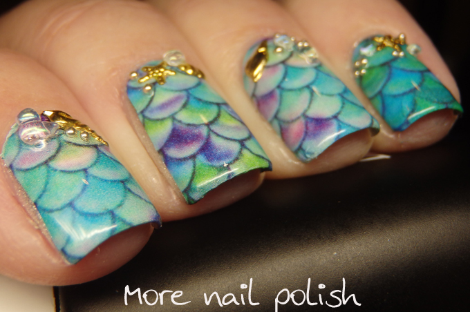 26 Great Nail Art Ideas- Creatures with scales ~ More Nail Polish