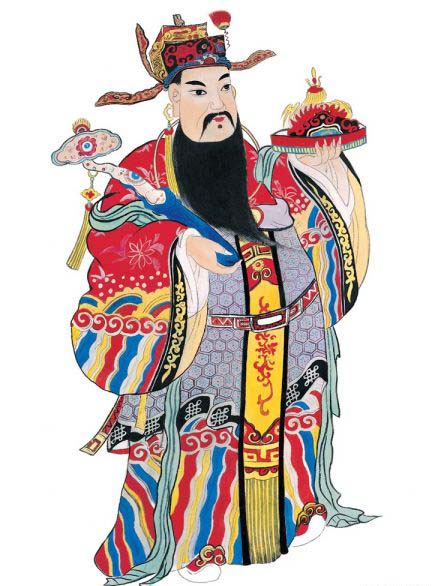CHINESE GODS OF WEALTH: Civil God of Wealth - Bi Gan (比干)