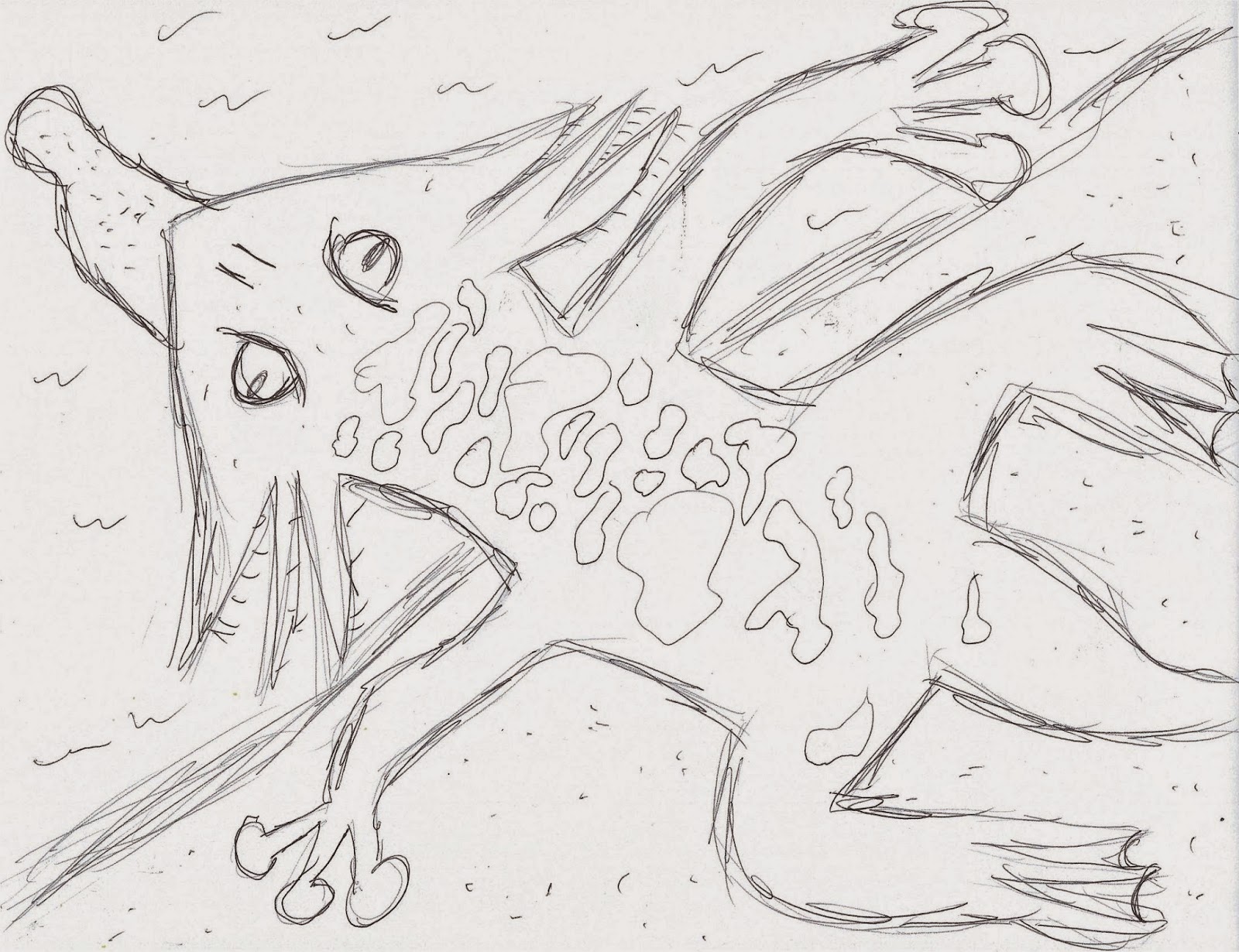 Flinching Forward Fast: Drawing Gallery (First Year)