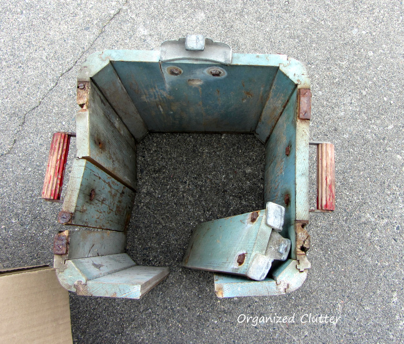 Garden Junk on the Covered Patio - Organized Clutter