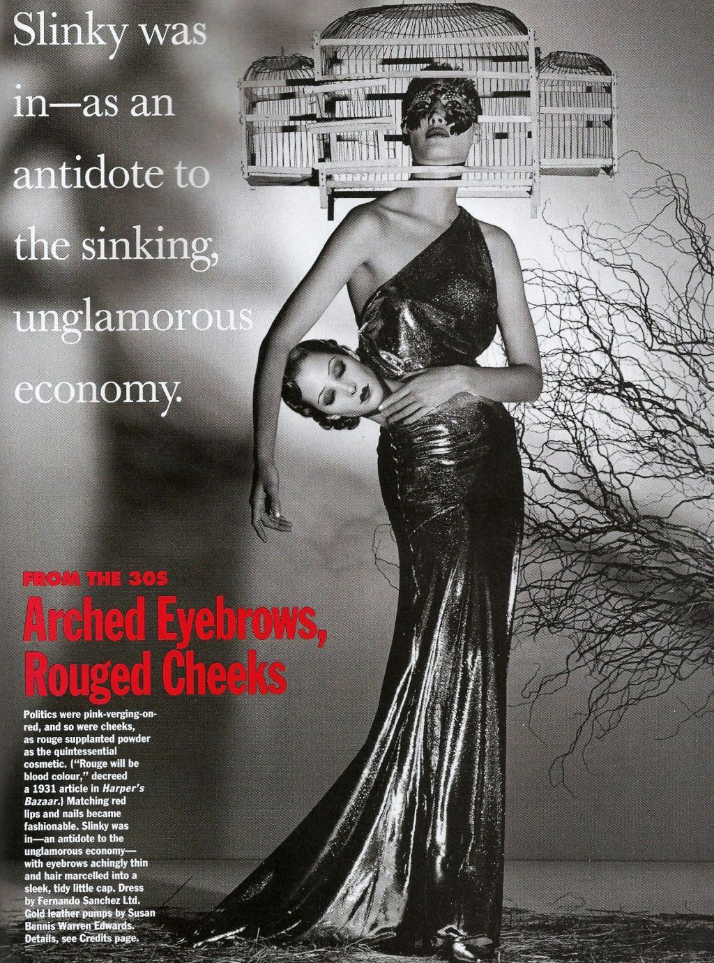 Christy Turlington by Steven Meisel for Allure February 1992 | Christy ...