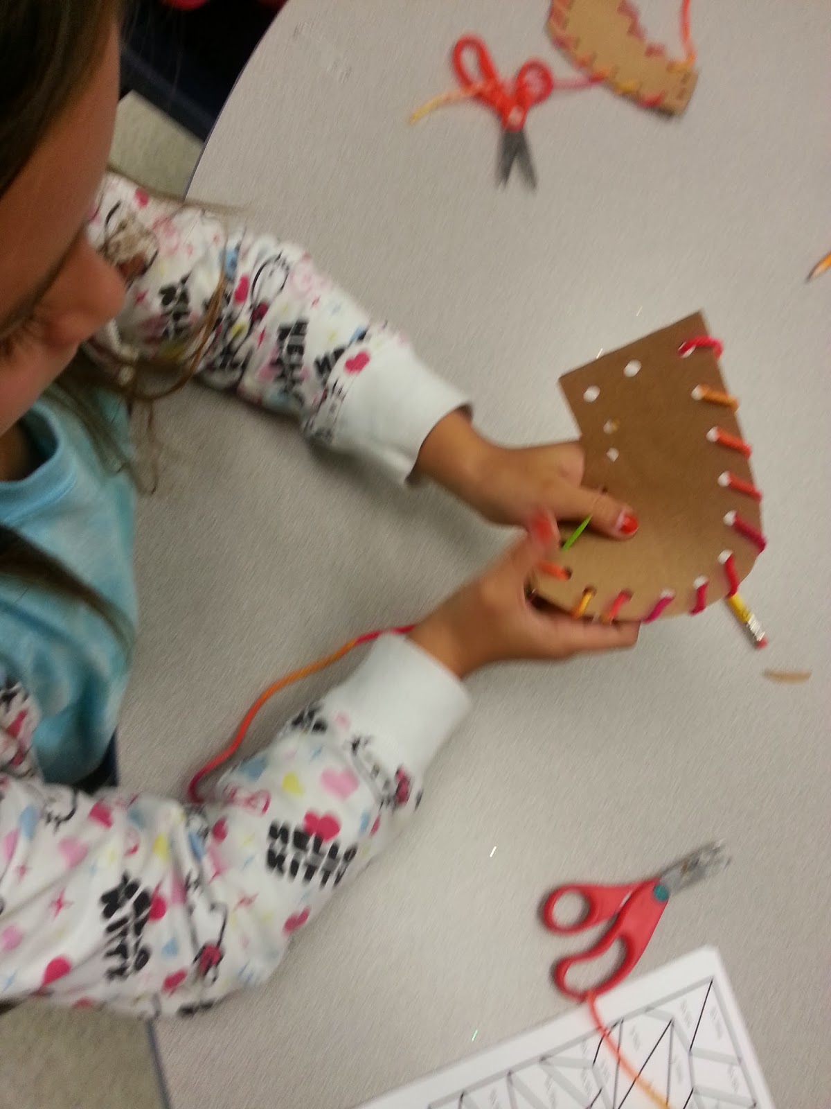 Gobs of glue, paper, and glitter! - Teacher by the Beach