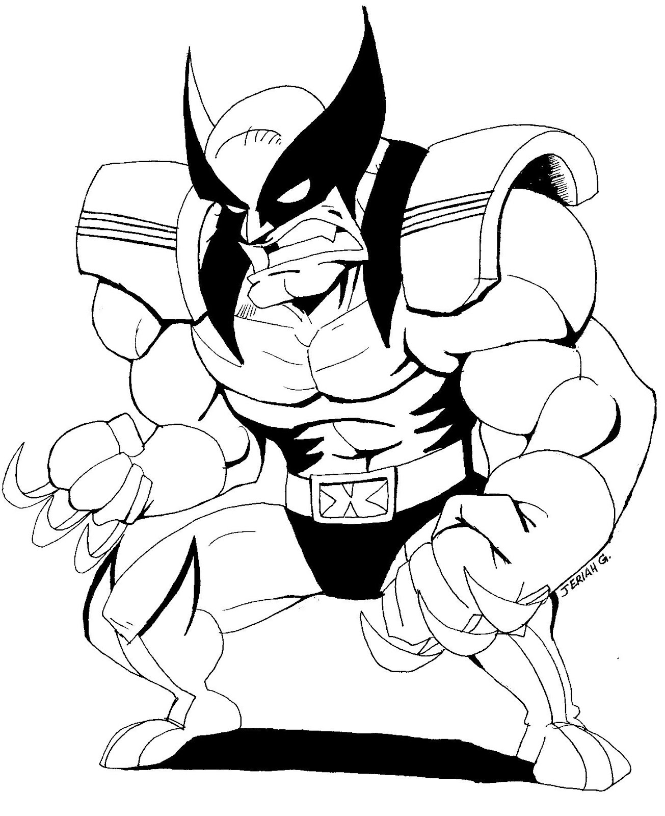 How to draw chibi marvel characters - dromiami