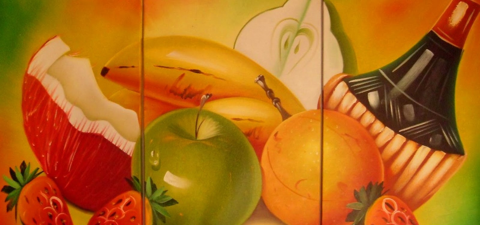 IMAGENES Y CONCEPTOS DEL ARTE MODERNO: Bodegones colores vivos y modernos