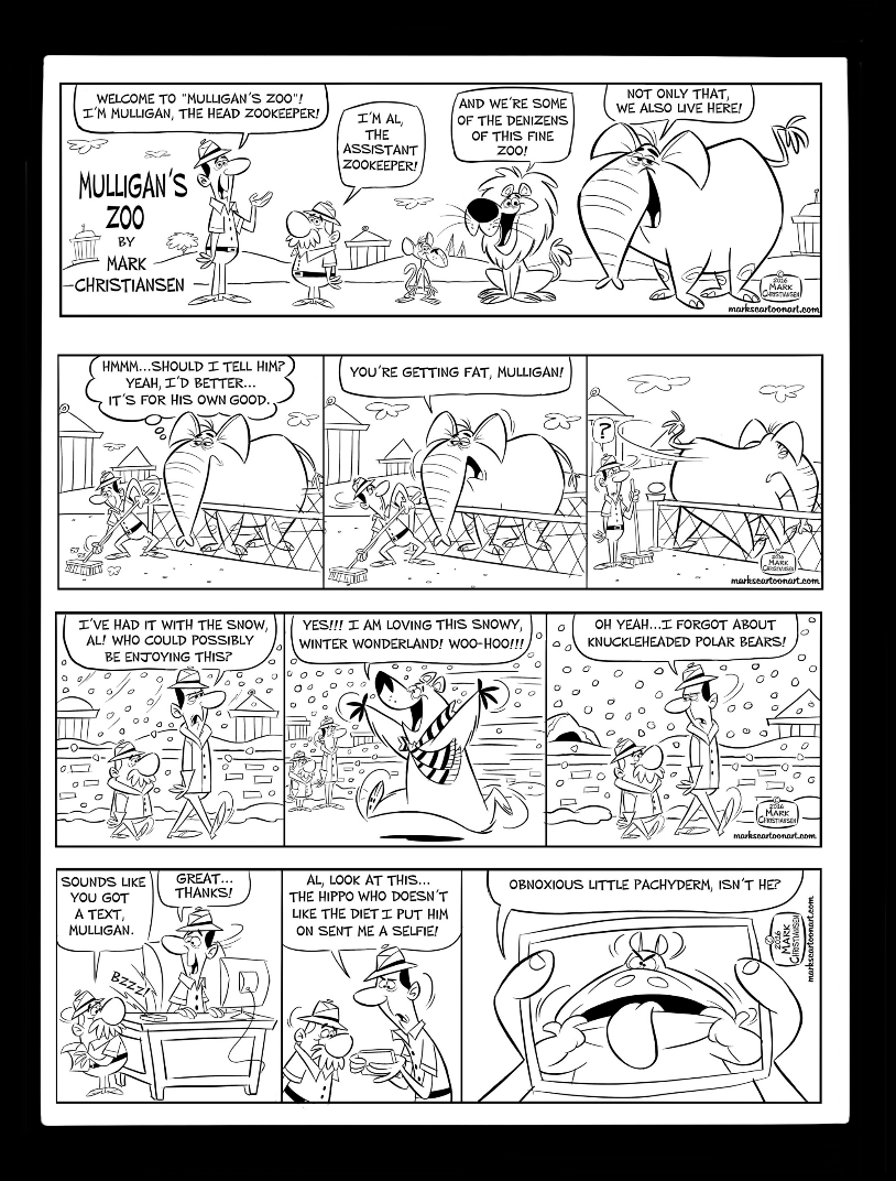 Mark Christiansen's Art and Cartoon Blog: 2016