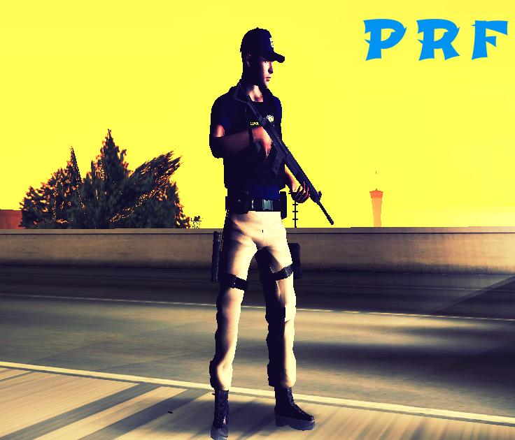 Equipe Demolição3D: Skin Agente 18 PRF - 2015 - Mods para seu GTA SA