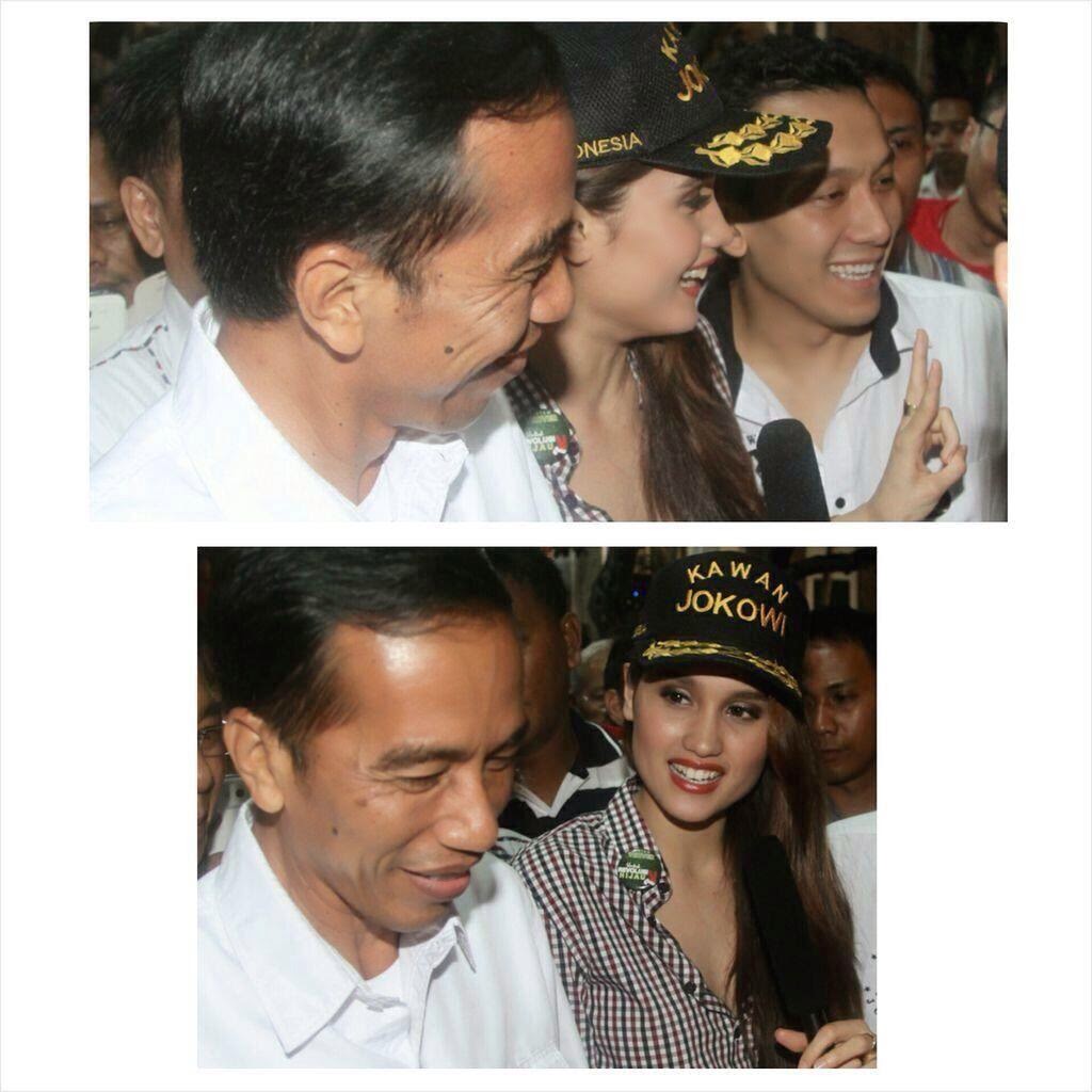Cinta Laura Foto Kawan Jokowi Zona Artis Lagi