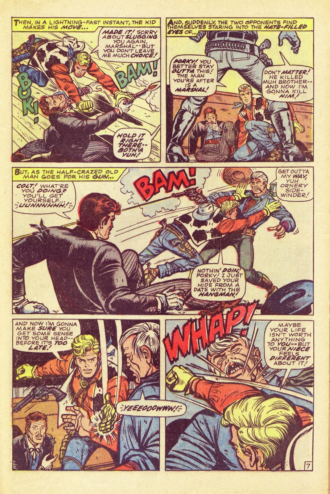 Marvel Mysteries and Comics Minutiae: Werner Roth, Herb Trimpe and Kid ...