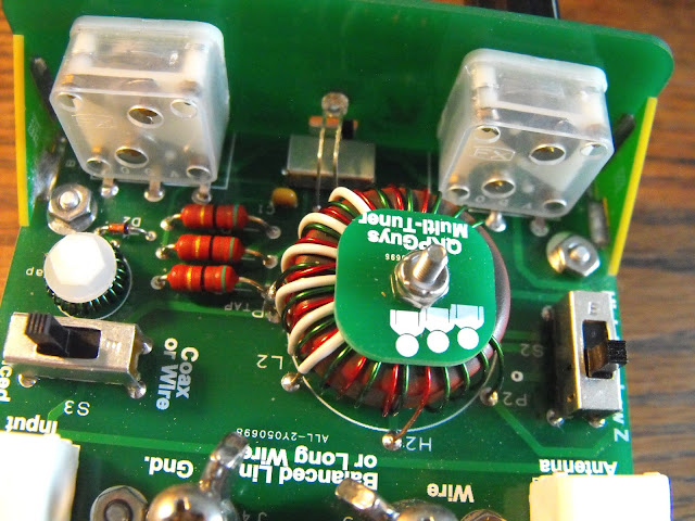 Right Hand of Zod: Neat Kit: 40m through 10m Multi Z Tuner from QRPGuys