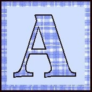 Alfabeto letra xadrez azul cartazes para sala de aula-ALFABETOS LINDOS