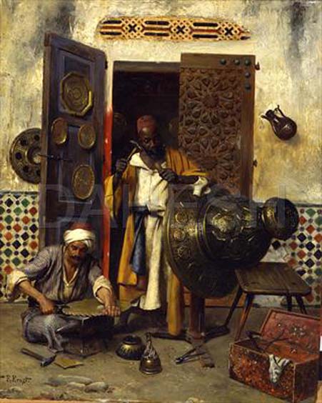 Maher Art Gallery: Rudolf Ernst / Austrian Orientalist artist