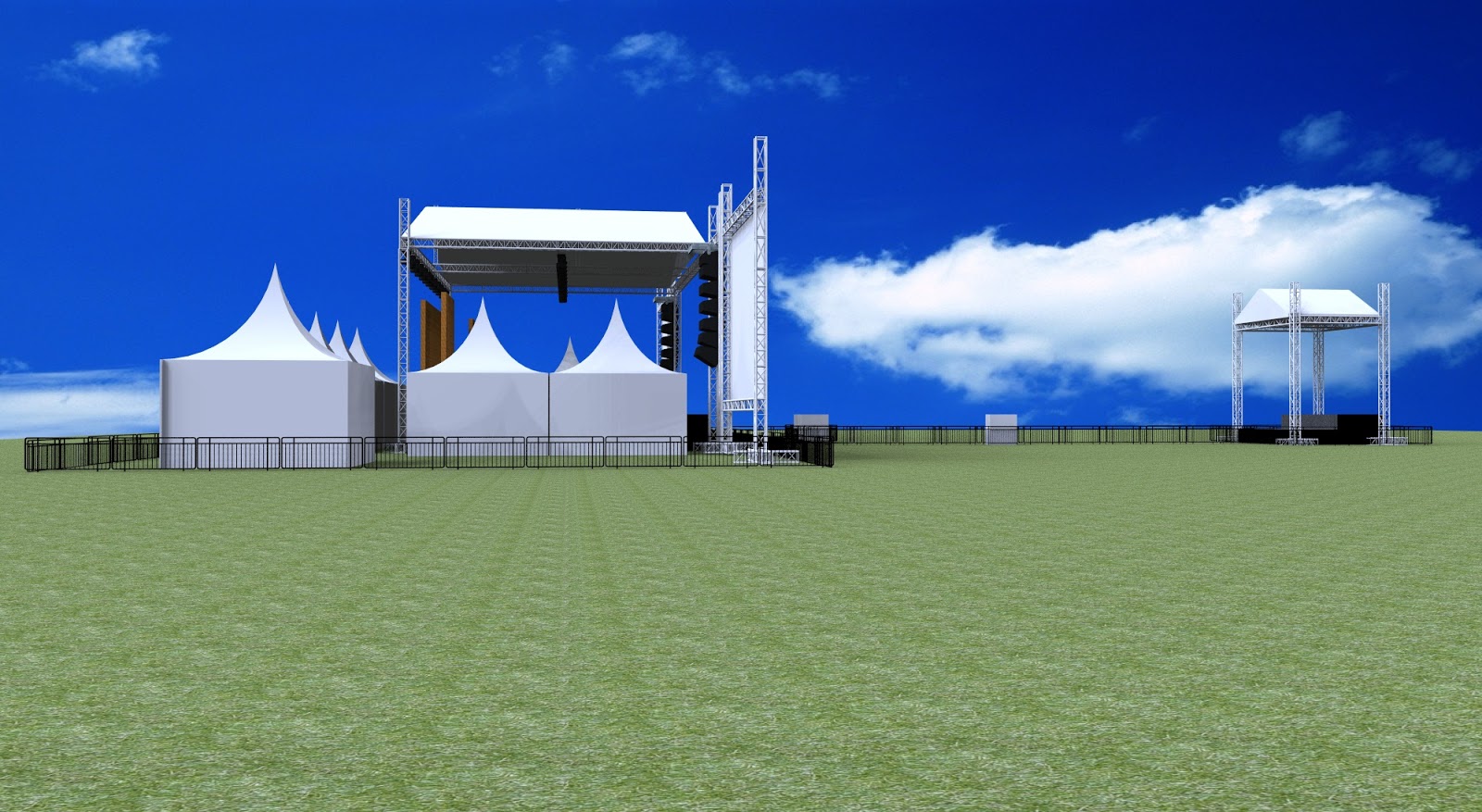 Design Panggung outdoor - Sewa Panggung Depok