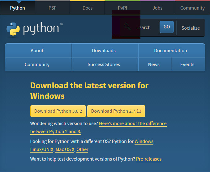 Python Installation (Windows )