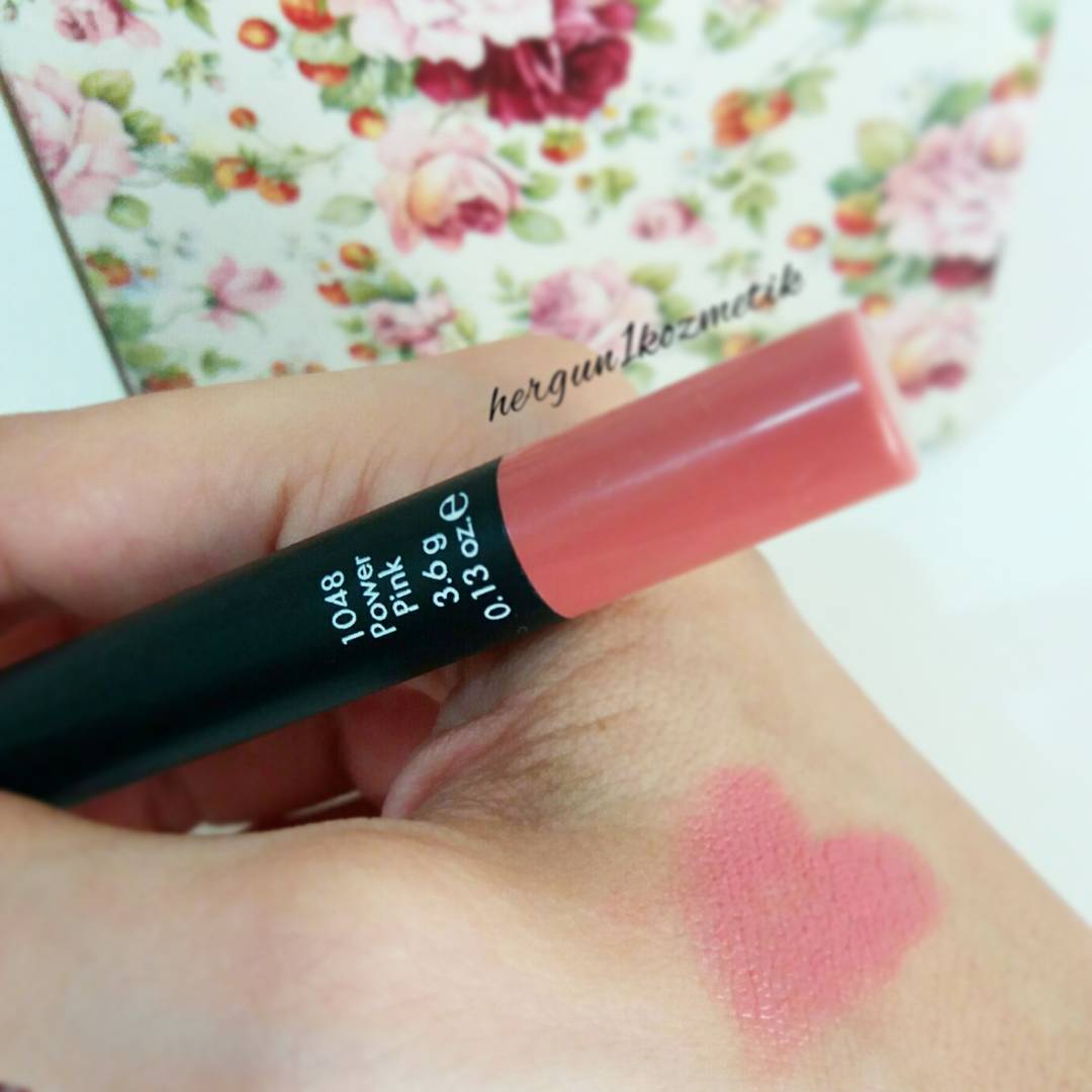 hergün1kozmetik: Sleek Kalem Ruj: Power Pink