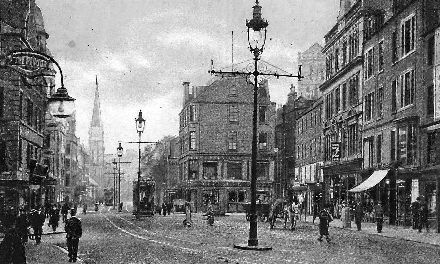 Tour Scotland: Old Photographs Nethergate Dundee Scotland