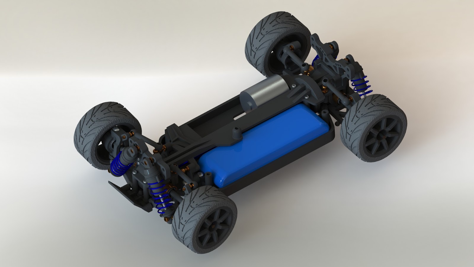 Art works of Seokin Chung: solid modeling - RC car