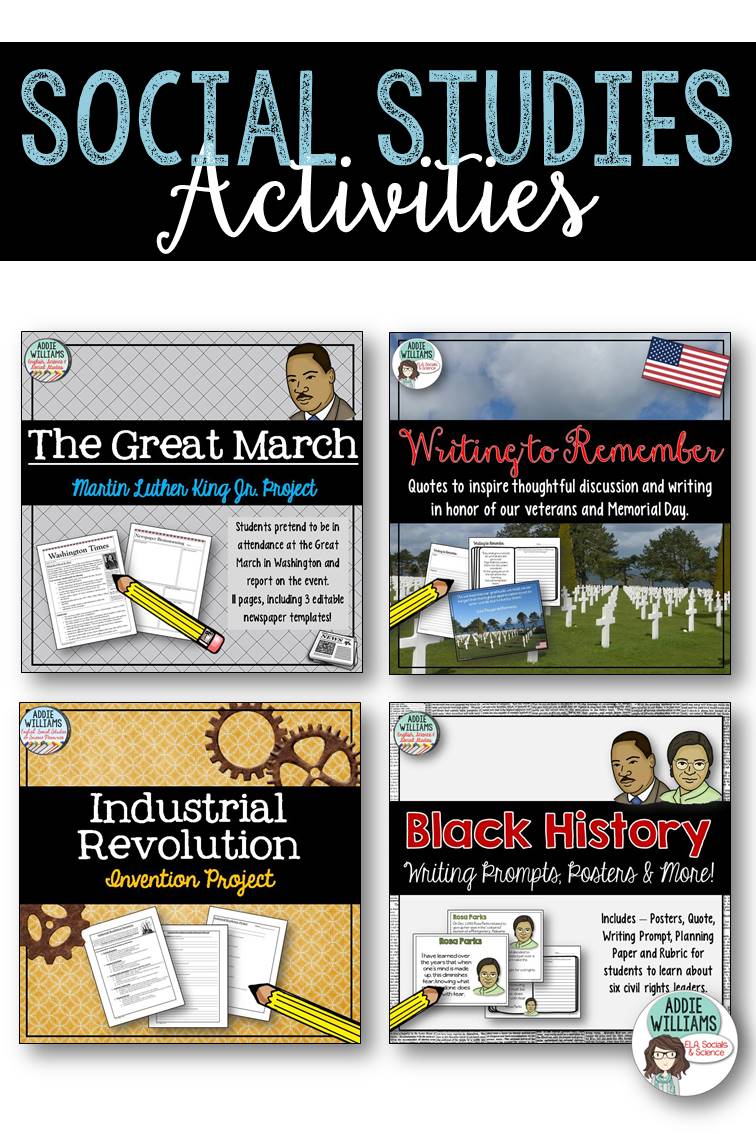 Social Studies - Addie Williams - Teacher Talk