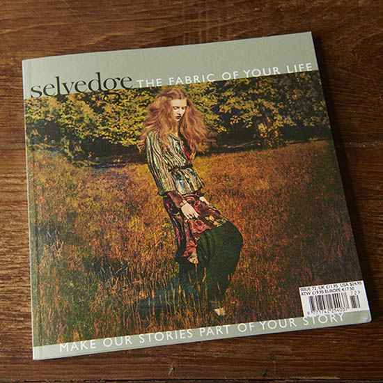 We're in Selvedge Magazine! - the MAIWA BLOG