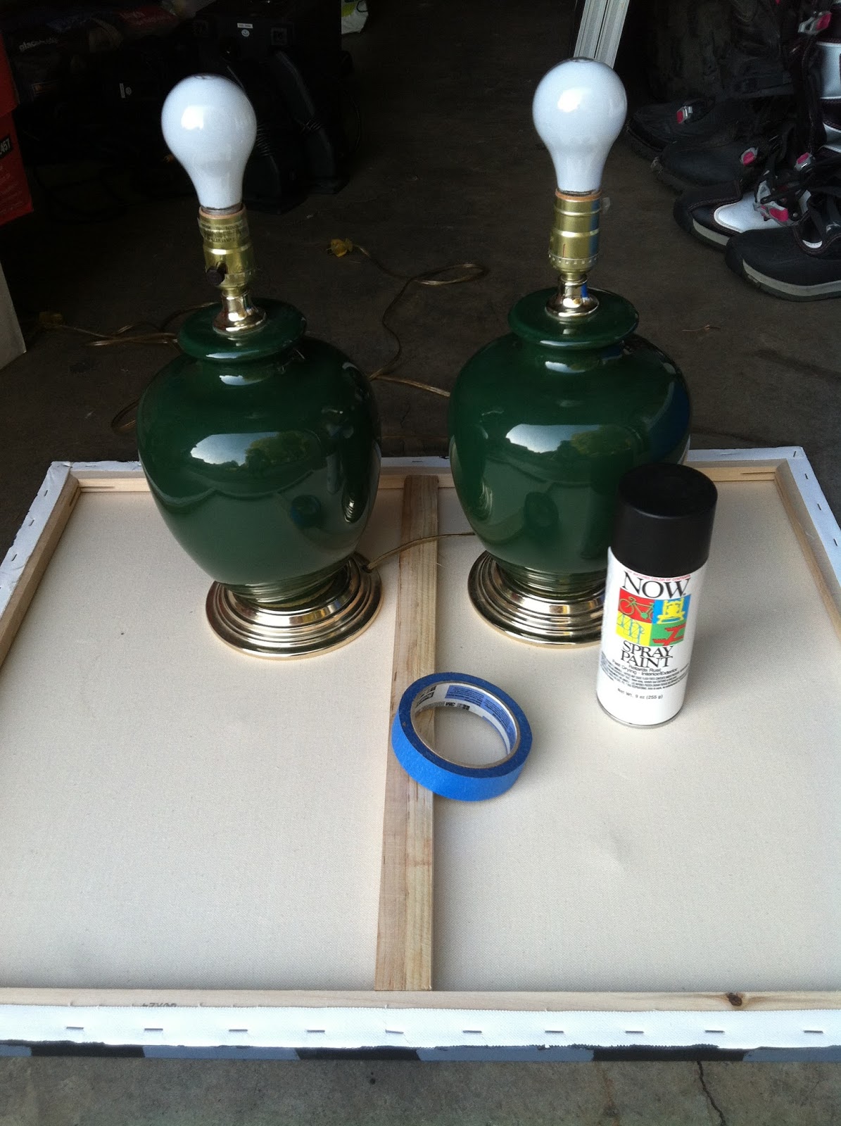 SUNwaveZ: DIY lamp make over