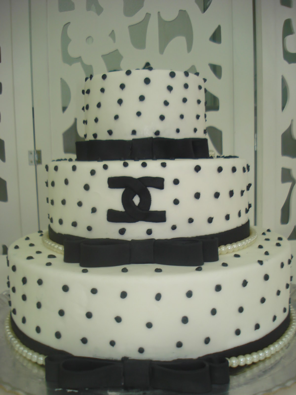 Mil Lembranças: Bolo Chanel