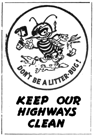 Brady's Bunch of Lorain County Nostalgia: Birth of the Litterbug