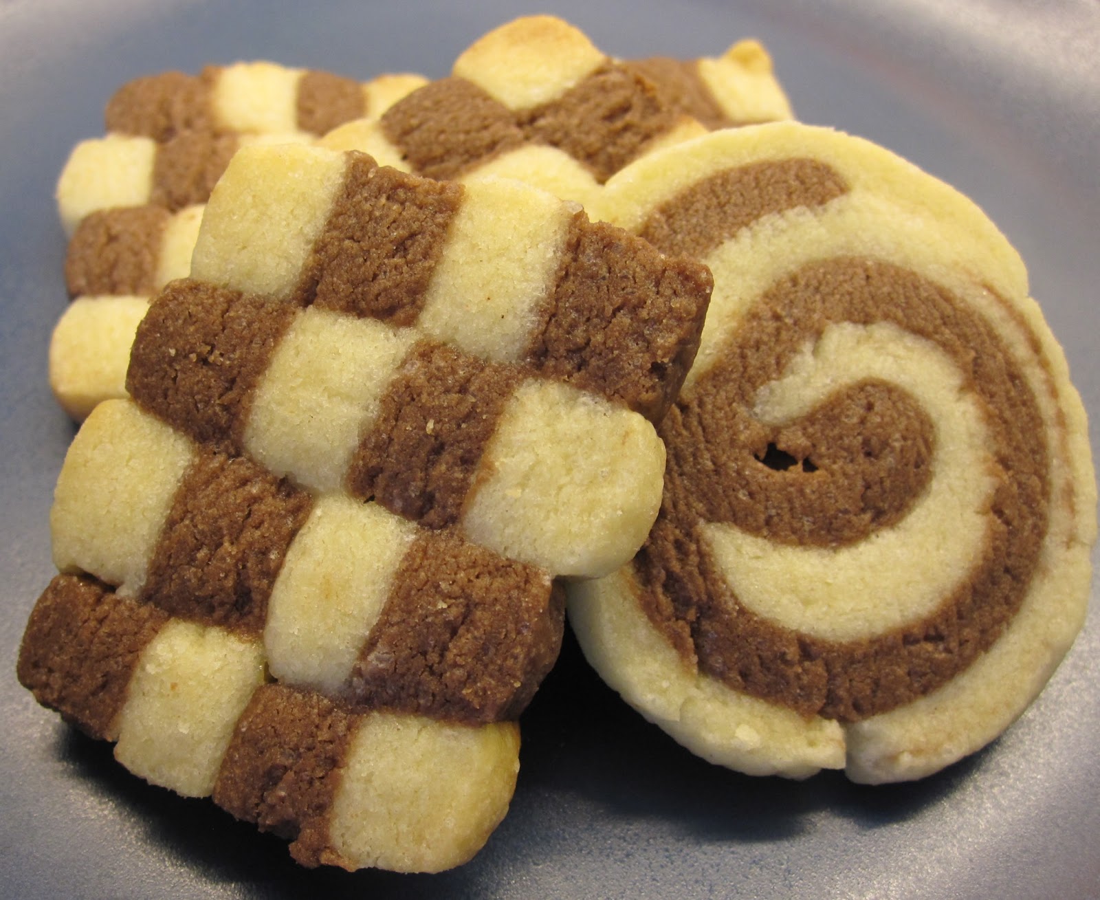 Sju sorters kakor: Schackrutor & chokladsnurror