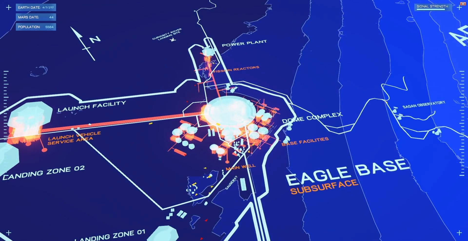 HD images of NASA's base on Mars, 2117, a vision by Blackbird ...