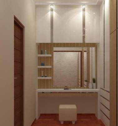 Jasa desain meja kaca rias lemari - JASA_3D_ARUSHA