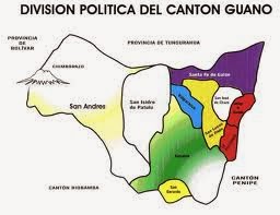 Guano: Ubicación del Cantón Guano
