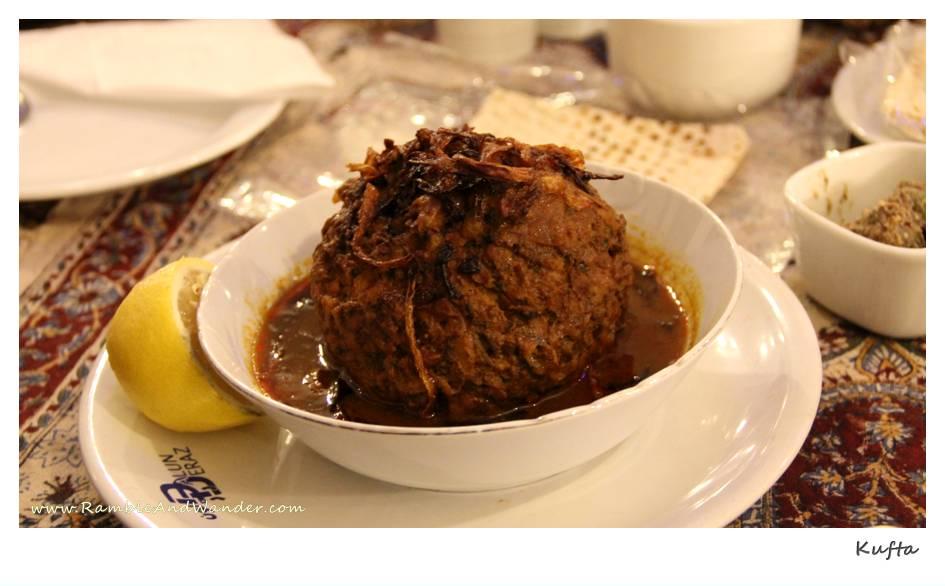 Iran: Getting Dizzi with Food - Ramble and Wander