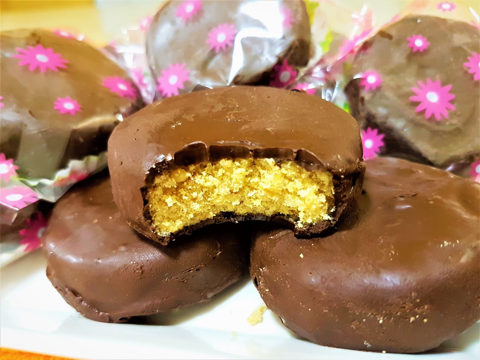Kasher's Kitchen: Polvoron - Chocolate Coated