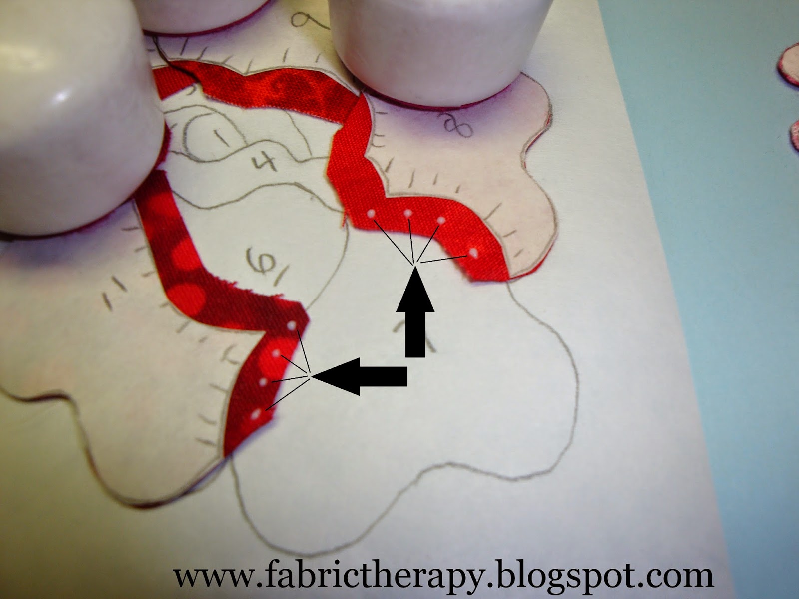 FABRIC THERAPY: A tutorial on using PATTERN WEIGHTS in hand applique...