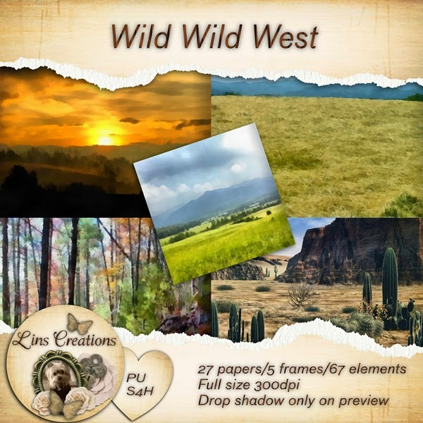 Lindsay's Ramblings: Wild wild west kit and Two CU packs
