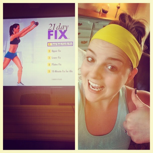 21 Day Fix-- Day ONE
