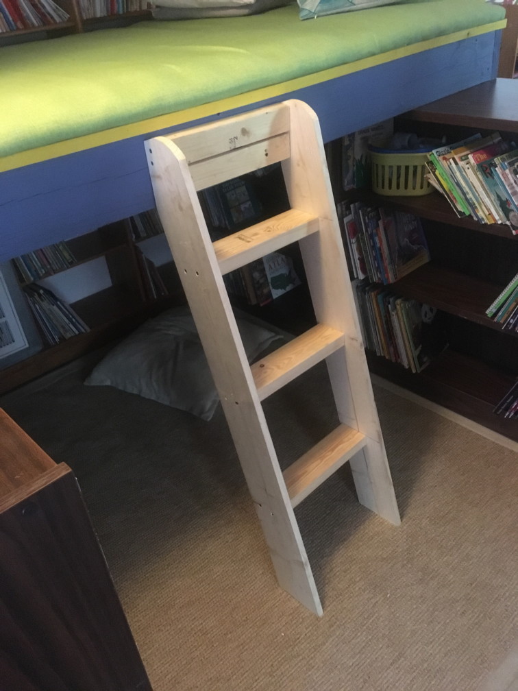 Wisdom of the Hands: Making a quick ladder...