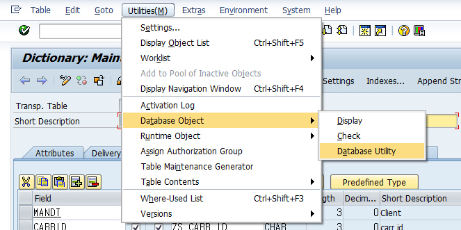 Abap Tip Note Abap Tip Se14database Utility