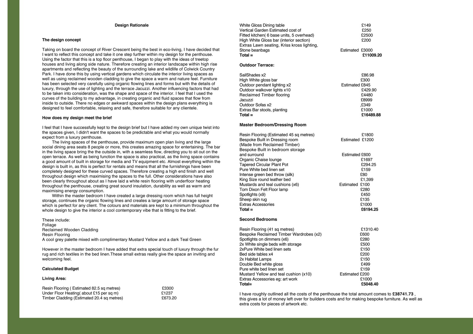 Lizzie- Interior Design: National Design Academy Comp