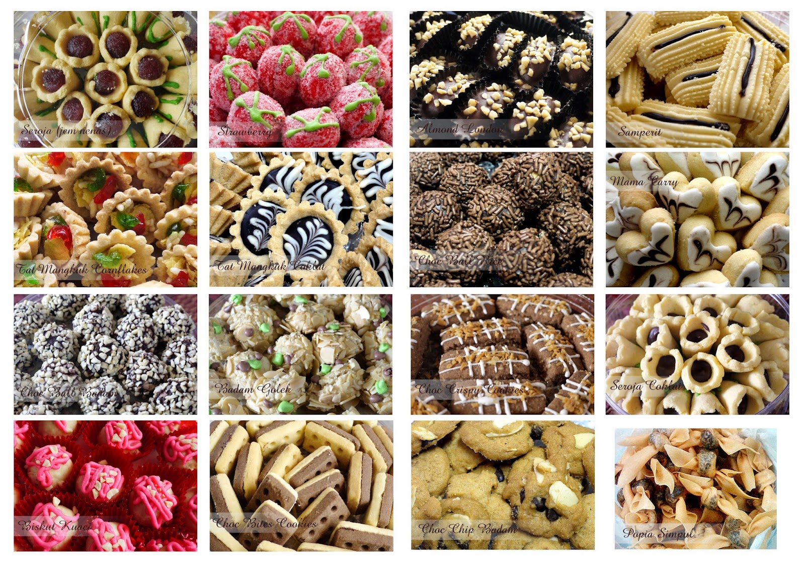 Kuih Raya 2018: Katalog Kuih Raya 2014