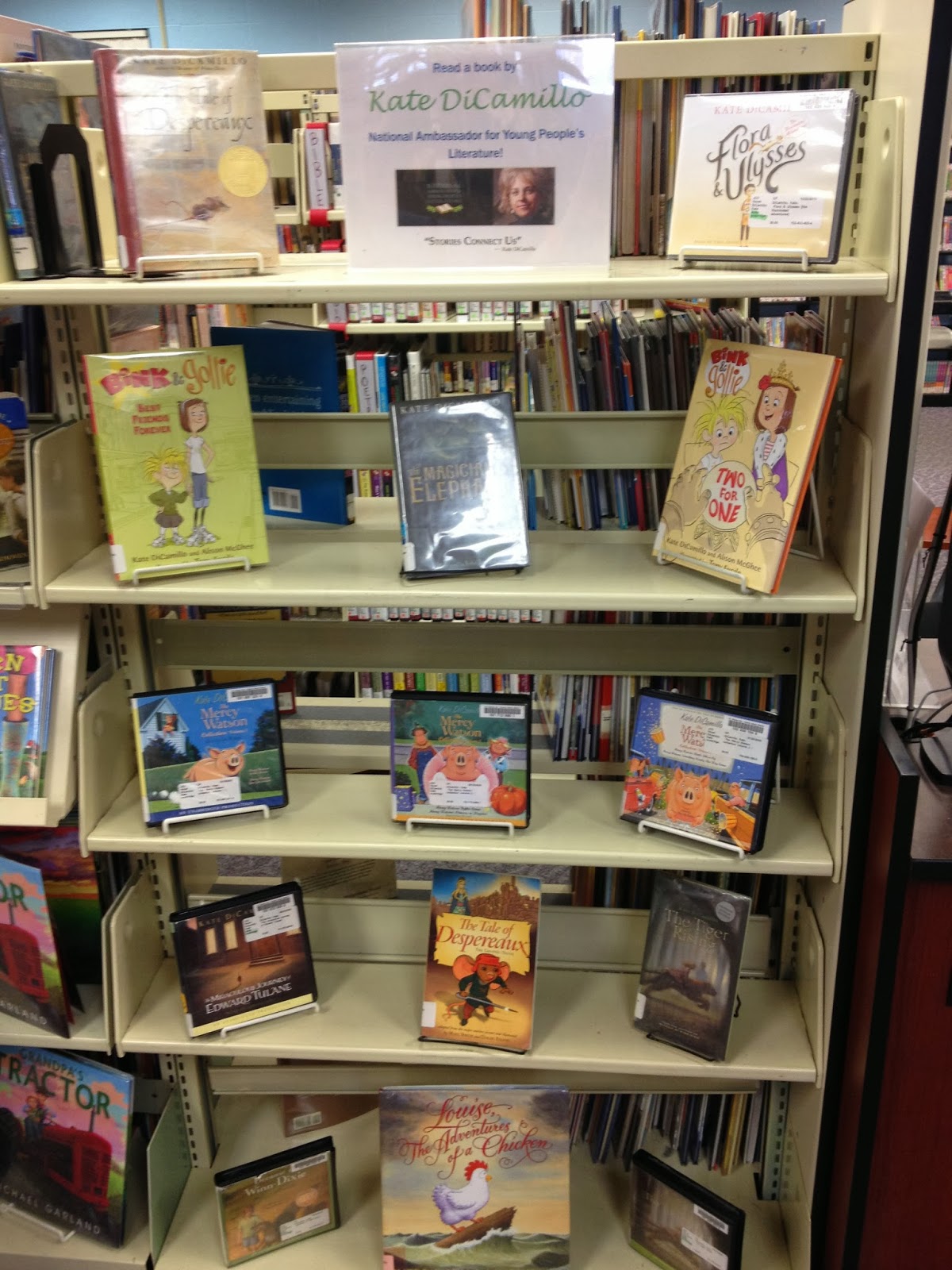 The Show Me Librarian: Kate DiCamillo named National Ambassador for ...