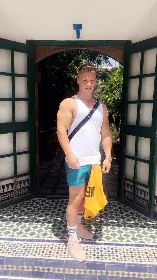 the beauty of male muscle: Joshua