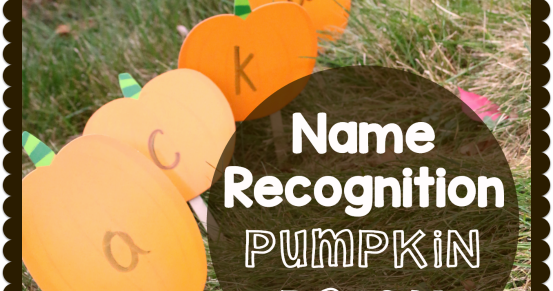Pumpkin Patch Name Game for Preschoolers | School Time Snippets