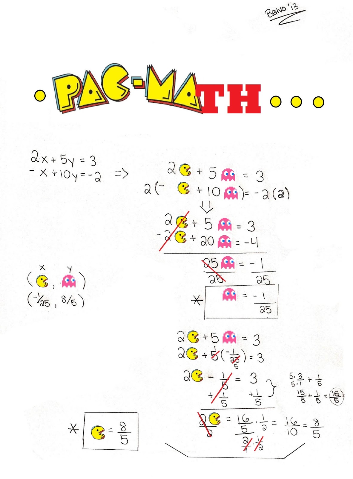 Math pac man - wearelua