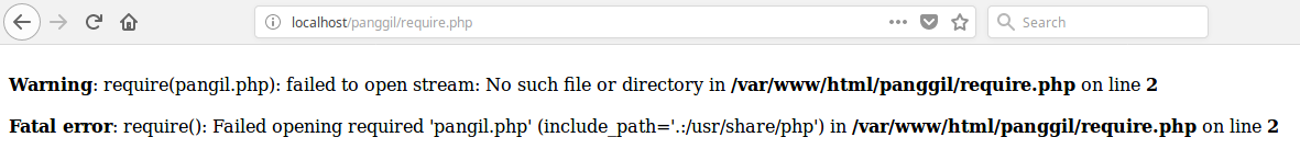 Include Include Once Dan Require Require Once Create Script Angga