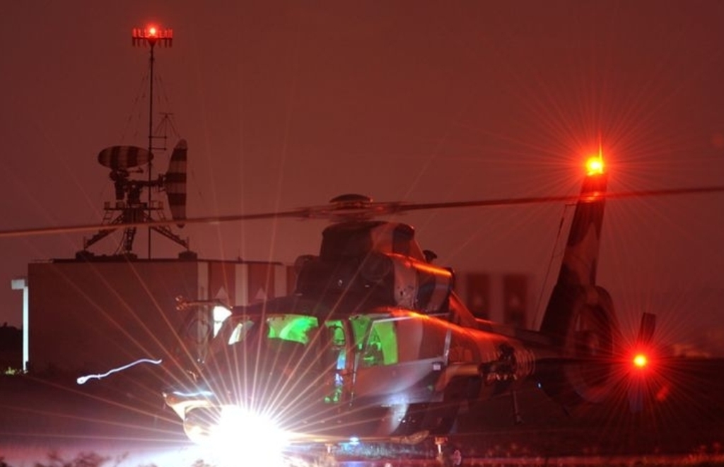 Chinese Z-9WA Haitun Attack Helicopter At Night | Chinese Military Review