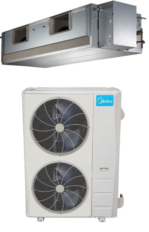 All New Mini Split Ductless HeatPump Systems: Midea 60000 Btu in ...