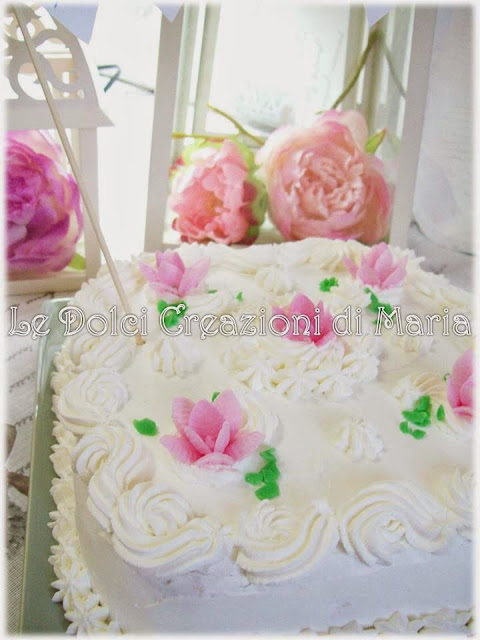 le dolci creazioni di maria: TORTA ALKERMES PER LA MAMMA