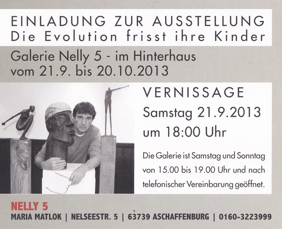 Aschaffenburger Künstler: #295 Mathias Braun in der Galerie Nelly 5