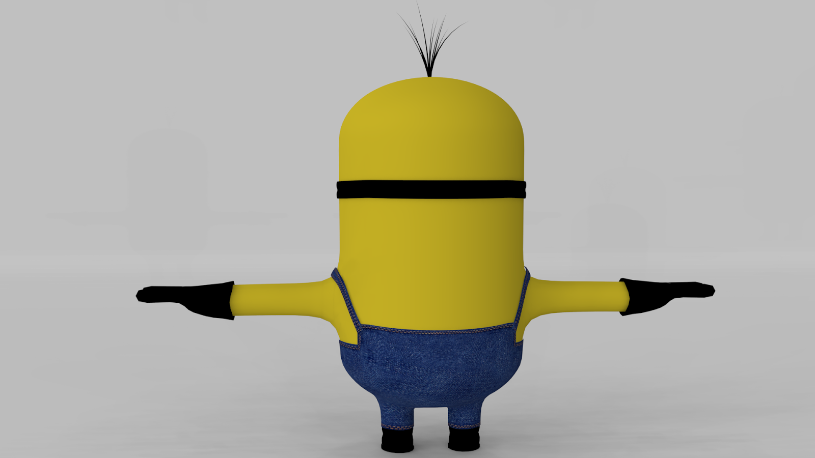 THE ONE MAN STUDIO: 3D model - Despicable Me 2 minion