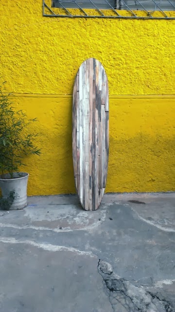 Wooden Surfboards: Building the wooden Agave board